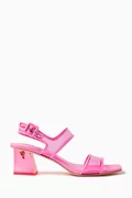 Buy Kate Spade New York Pink Milani Lucite 57 Sandals in PVC Online for ...