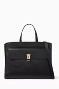 Buy Bally Black Lydia Tote Bag in Leather Online for Women | Ounass Saudi