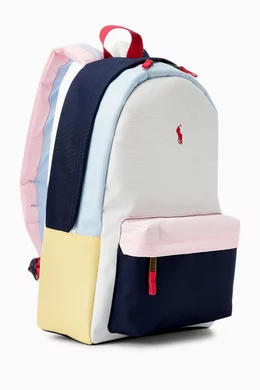 us polo backpack white