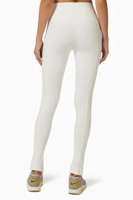 split seam yoga pants