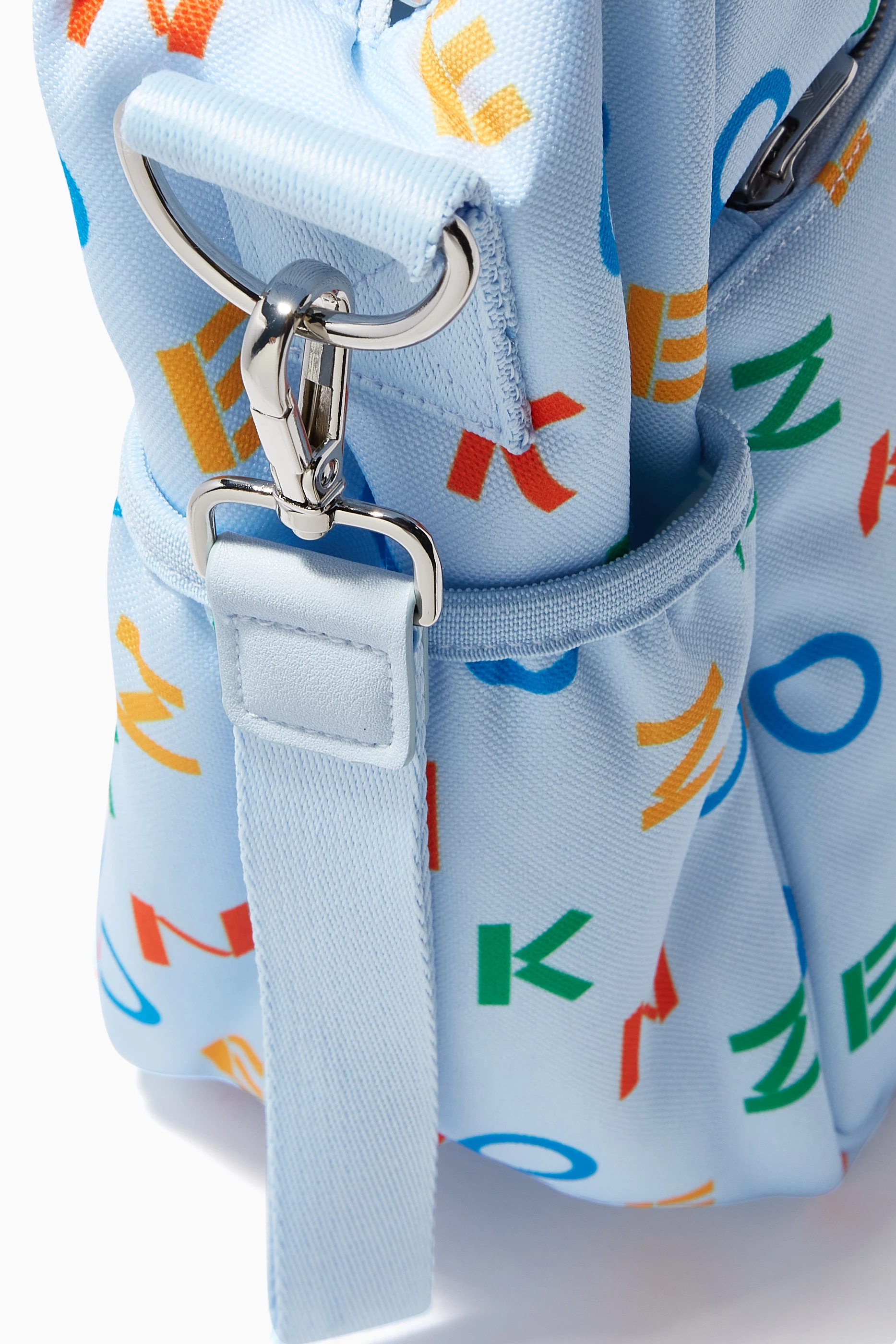 Buy KENZO KIDS Blue Logo Diaper Bag in Nylon For Baby Boys Online Ounass Saudi
