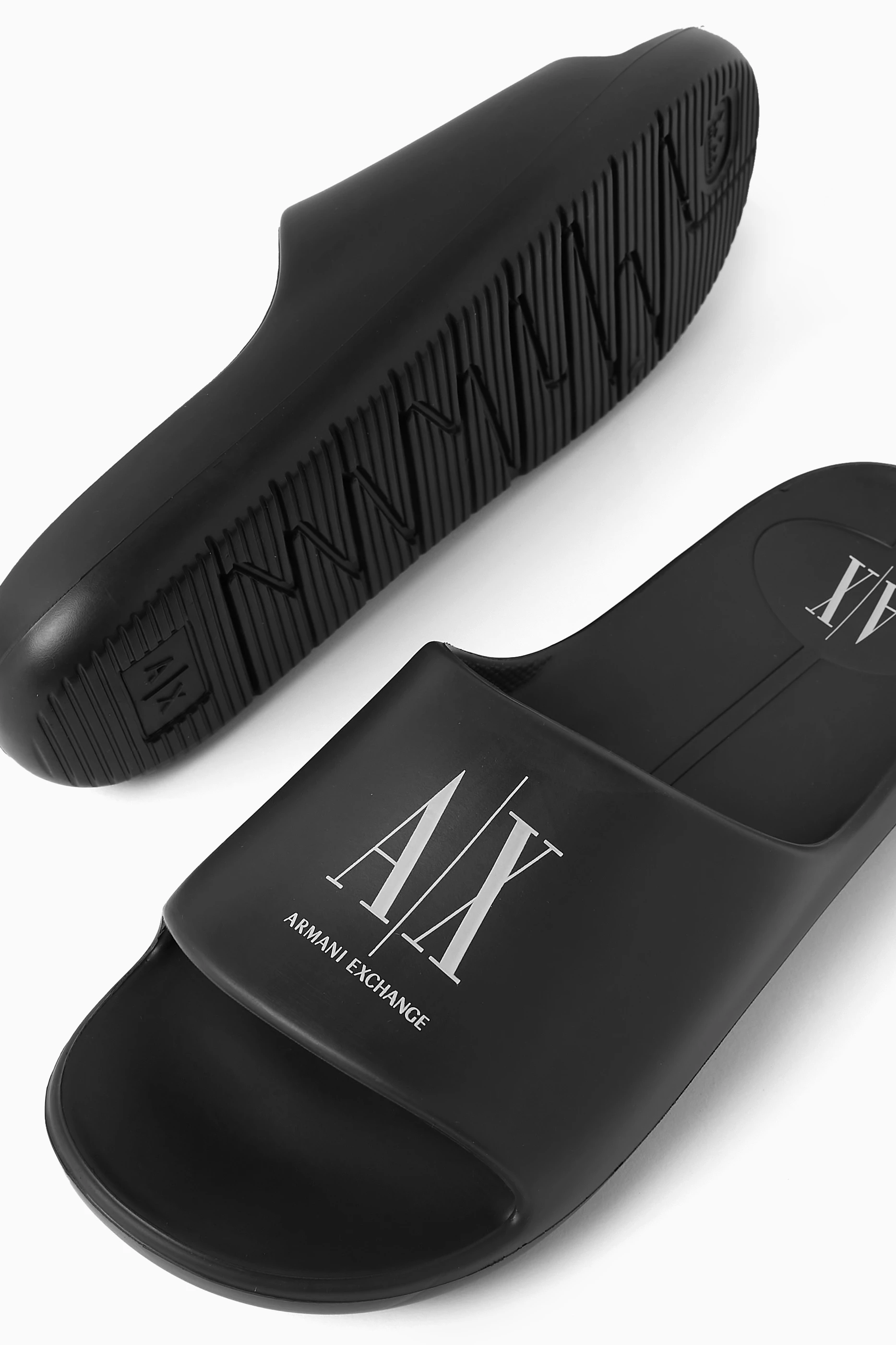 Armani exchange slides womens store