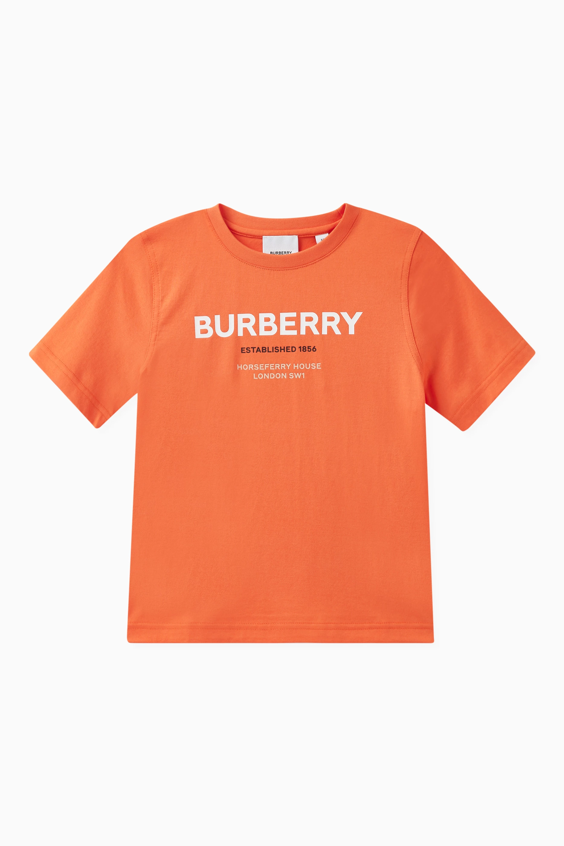 Burberry t shirt mens orange store