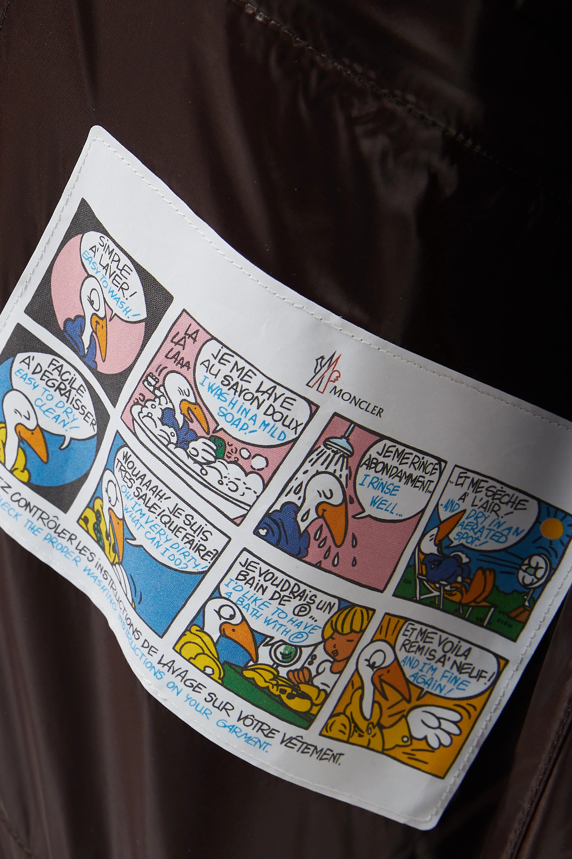 Moncler cartoon patch online