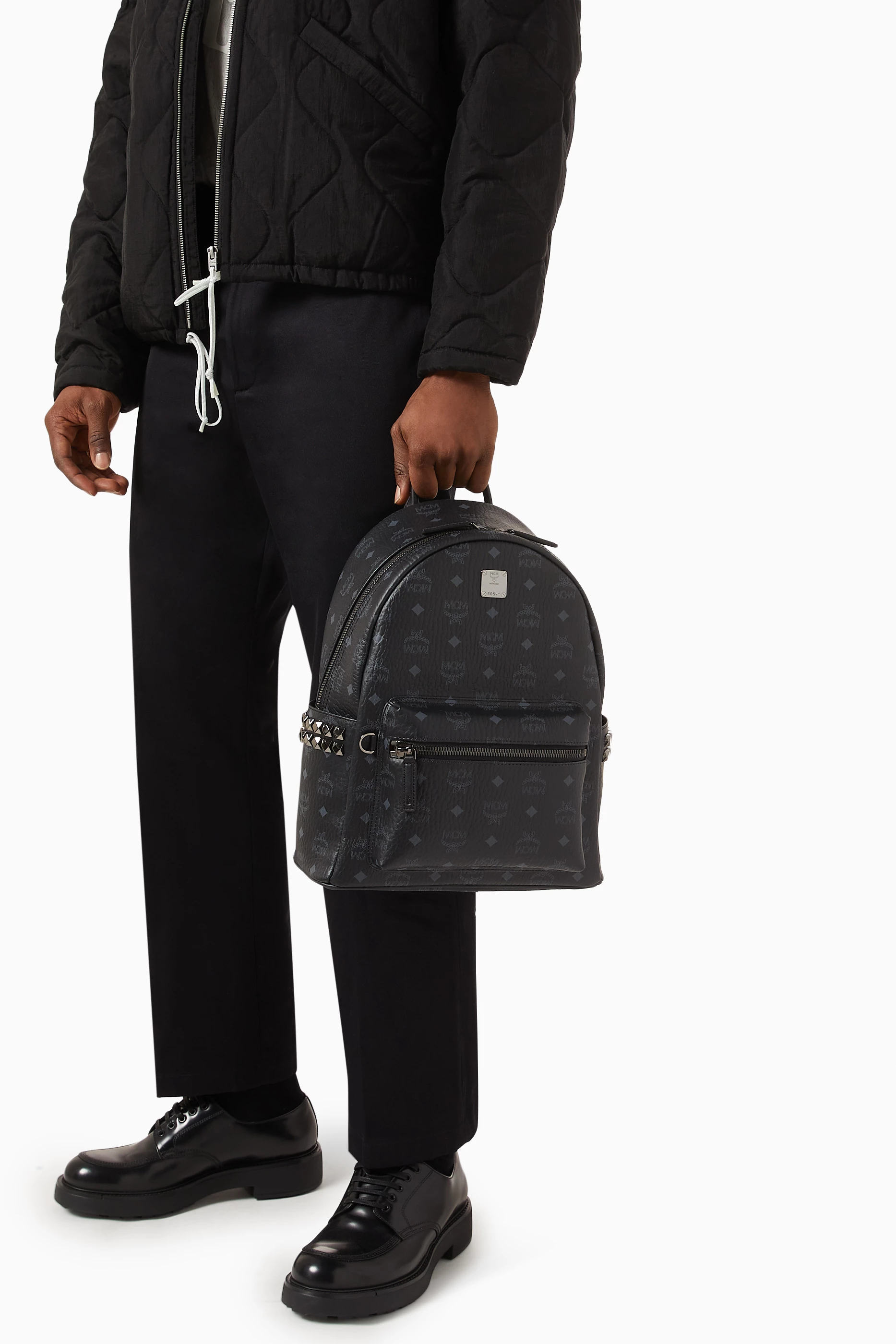studded backpack men