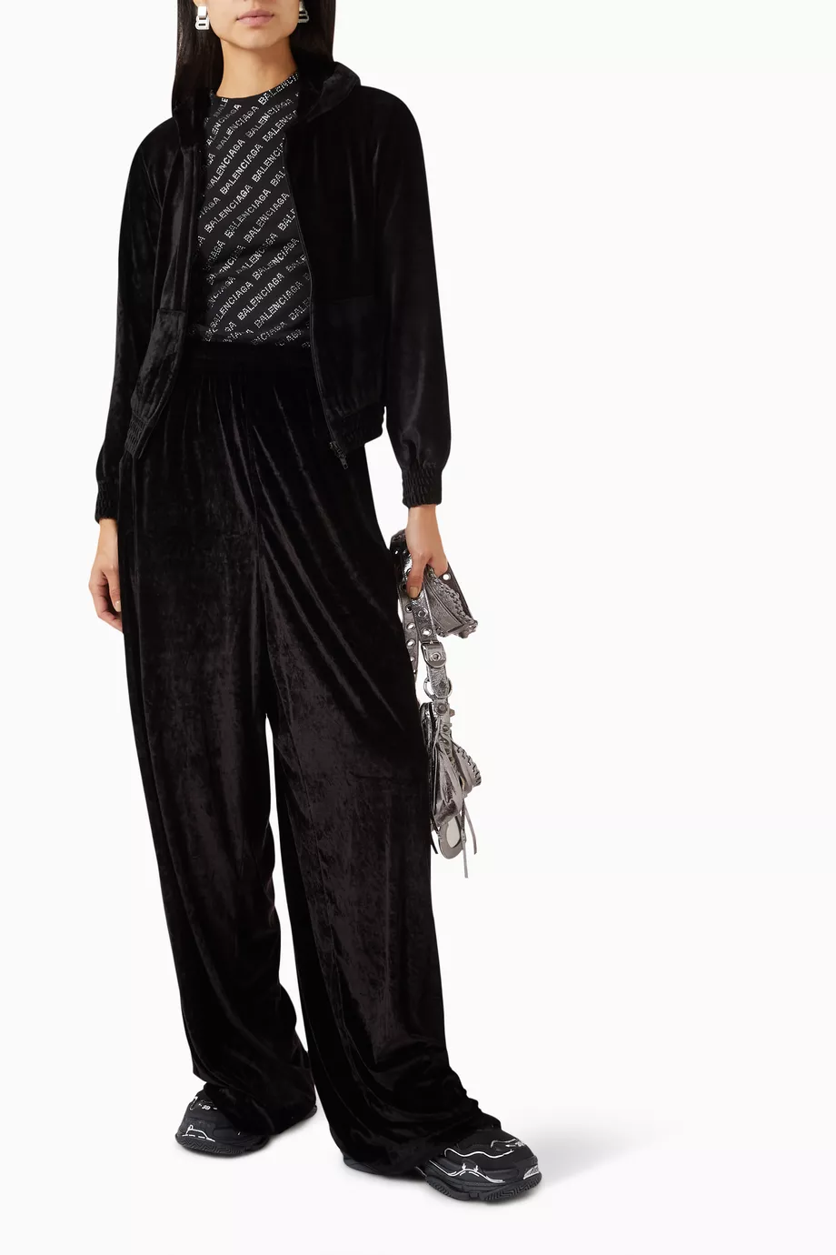 balenciaga velour tracksuit