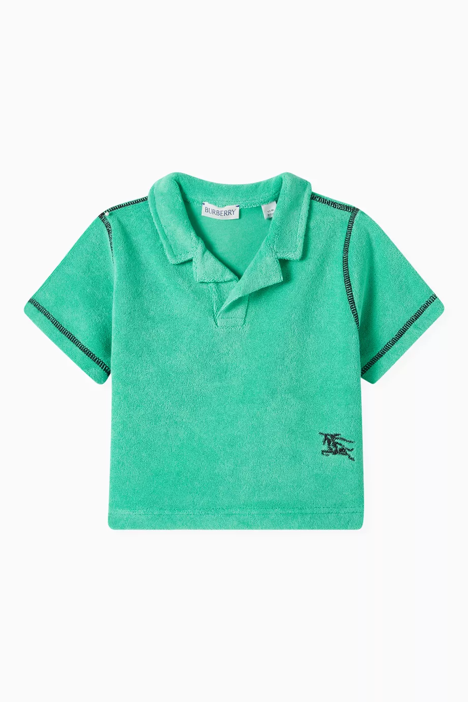 Burberry t shirt kids green store
