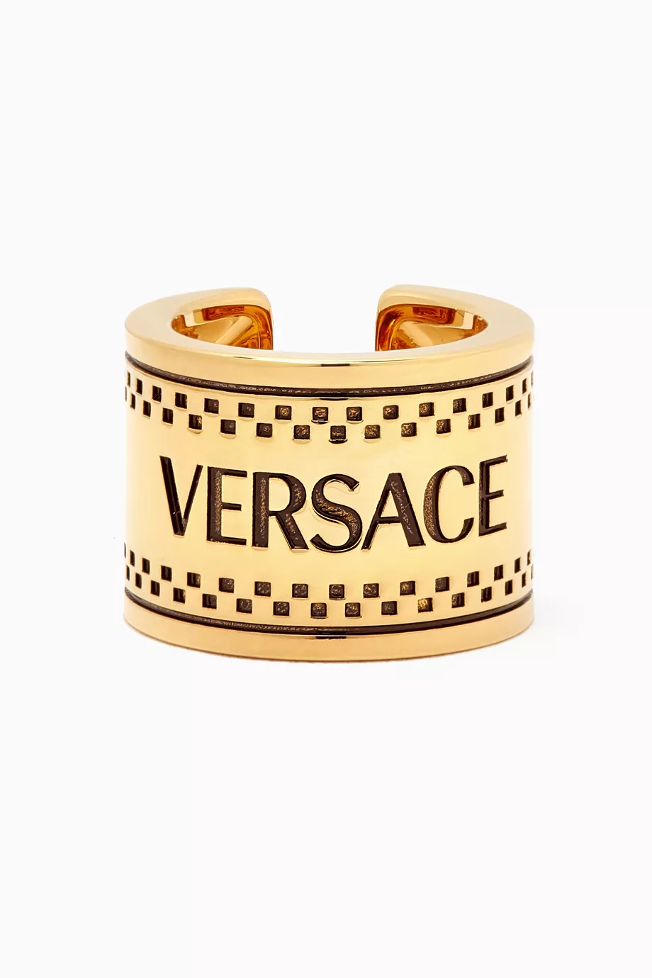 Versace vintage logo ring store